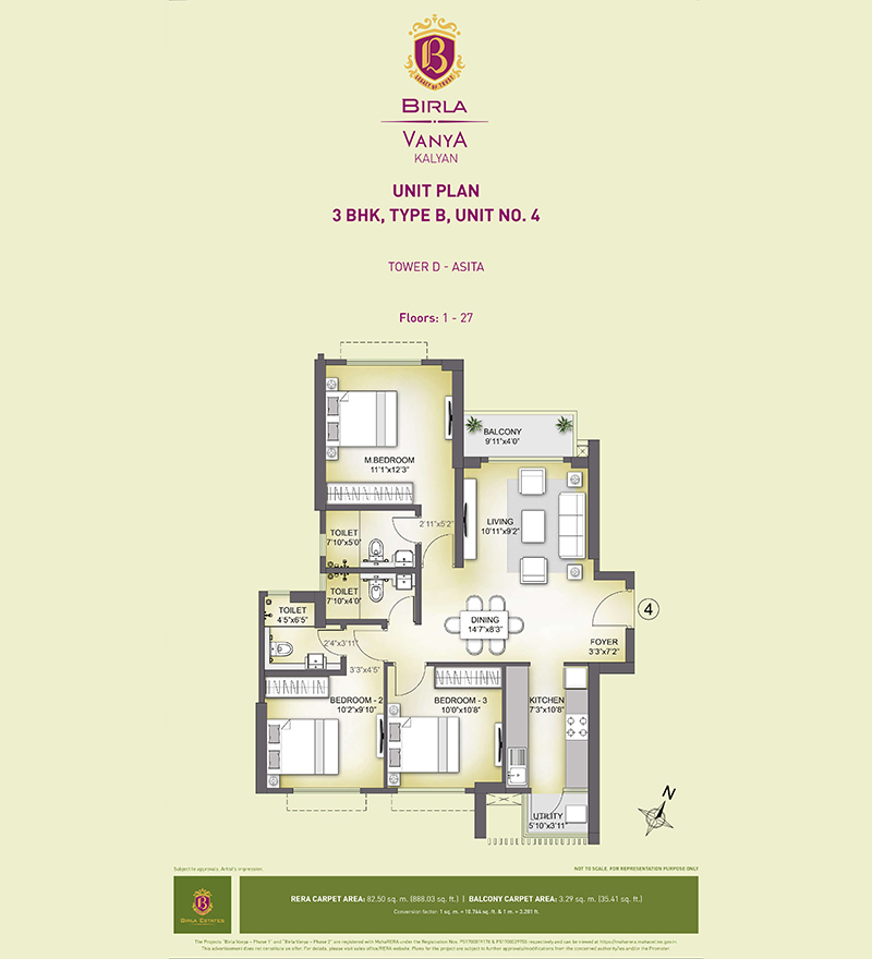 Birla Vanya: Life-Designed® 1, 2, 3 & 4 BHK Flats in Kalyan