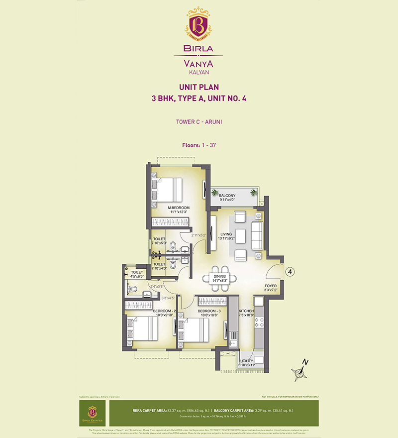 Birla Vanya: Life-Designed® 1, 2, 3 & 4 BHK Flats in Kalyan