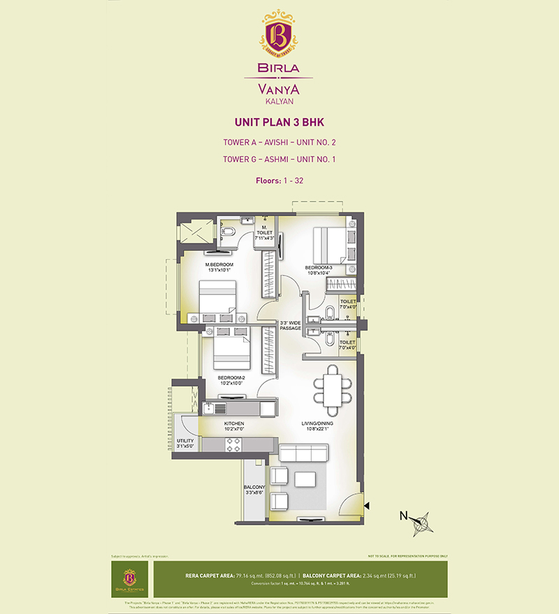 Birla Vanya: Life-Designed® 1, 2, 3 & 4 BHK Flats in Kalyan
